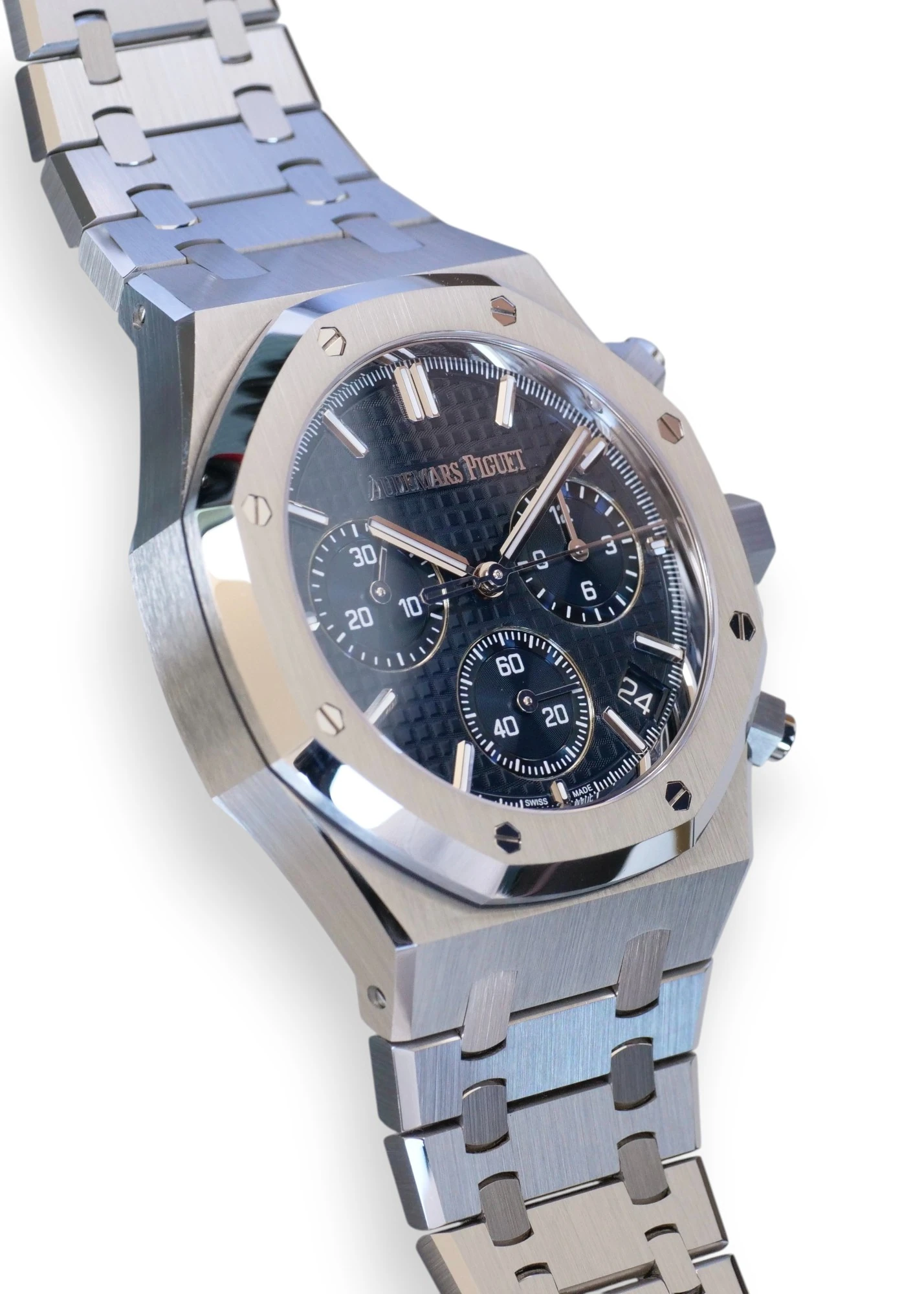 AP Royal Oak Flyback Chronograph 26240ST Blue Dial 50th Anniversary ...